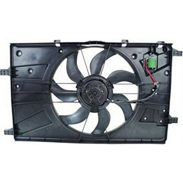 Dual Radiator and Condenser Fan Assembly - Cooling Direct Fit/For ...