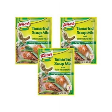 Knorr Sinigang Tamarind Soup Mix with Taro (Gabi) - 44g, 6-Pack ...