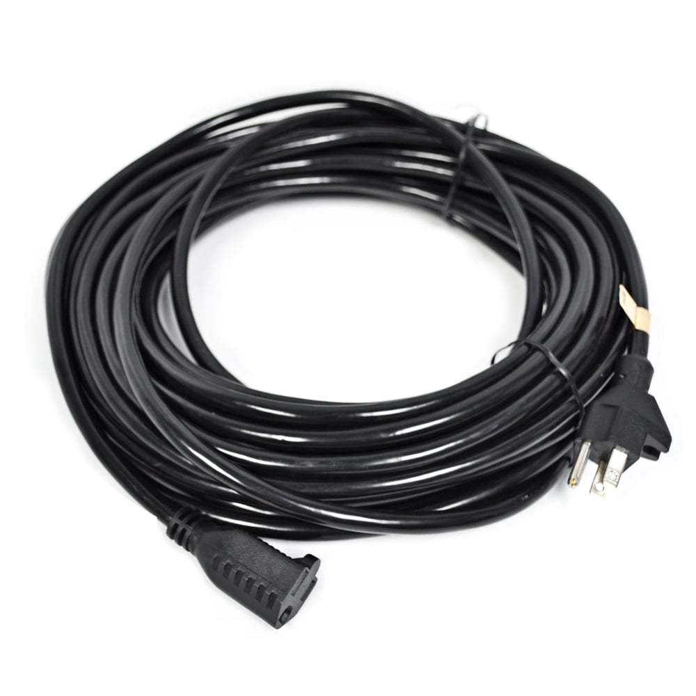 Generic 50 Foot Black 16 Gauge 3 wire Extension Vacuum Cord - Walmart ...