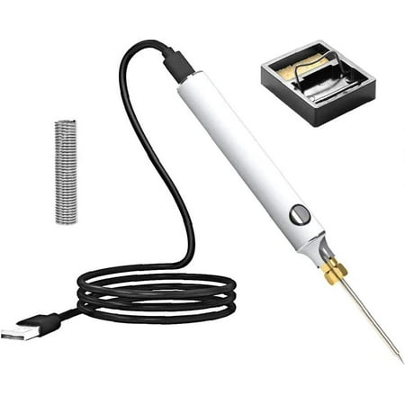 Soldering Iron Kit USB Welding Tool 5V 8W Electric Adjustable with ...