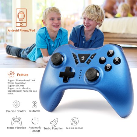 Royalbelle TSW05 Wireless Gamepad Compatible for Switch PS4 PS3 PC ...