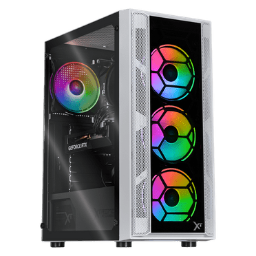 Xtreme PC Gaming Geforce RTX 4060 Intel Core I7 12700F 16GB SSD 1TB WIFI Air Flow White blanco ...