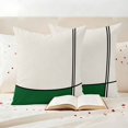 Abstract Gemoetric Outdoor Throw Pillow Covers Set of 2, Art Green ...