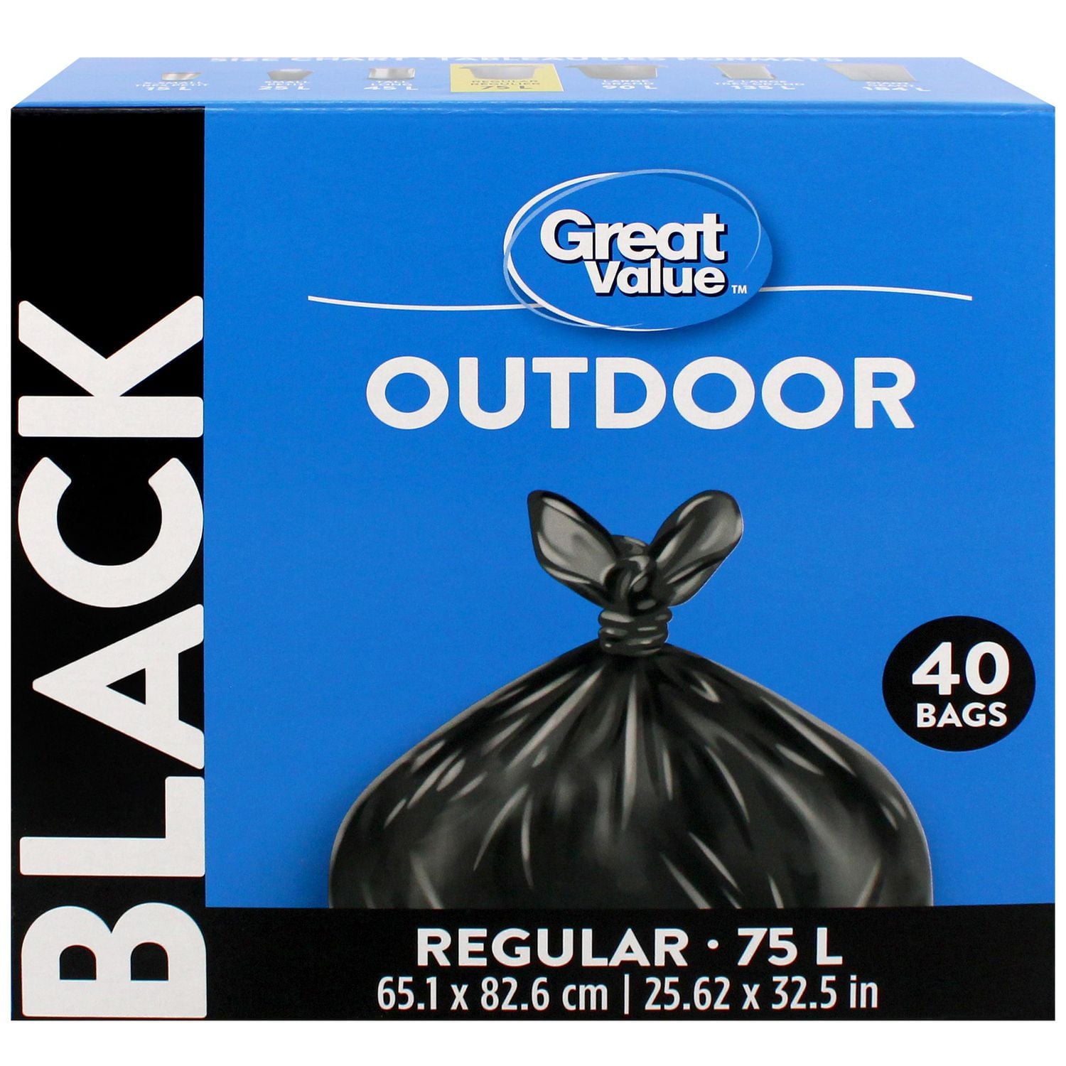 Click here for Great Value Regular Outdoor Garbage Bags prices