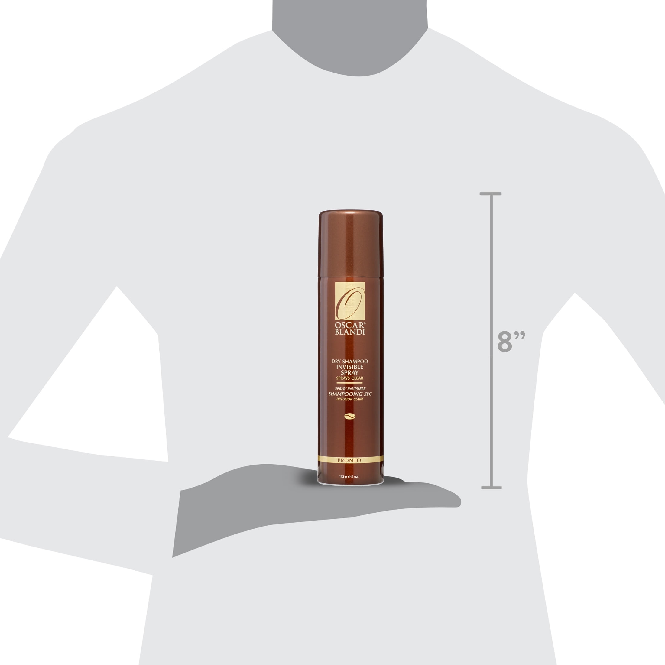 Oscar Blandi Pronto Invisible Dry Shampoo Spray, 5 Oz
