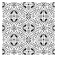 Tribal Stitches All Over Pattern Stencil (10 mil plastic) - Walmart.com