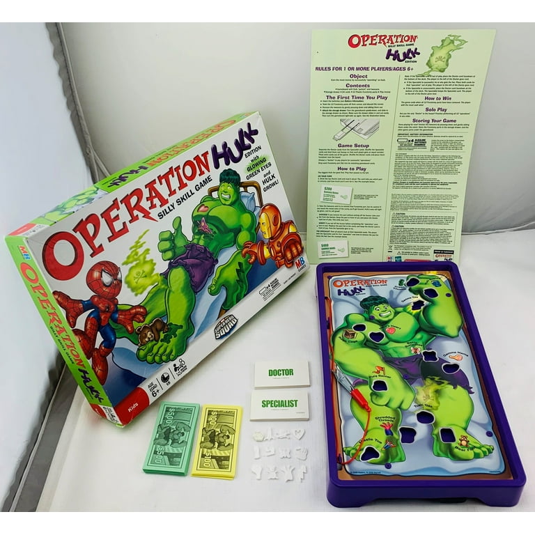 Milton Bradley Operation Game Play