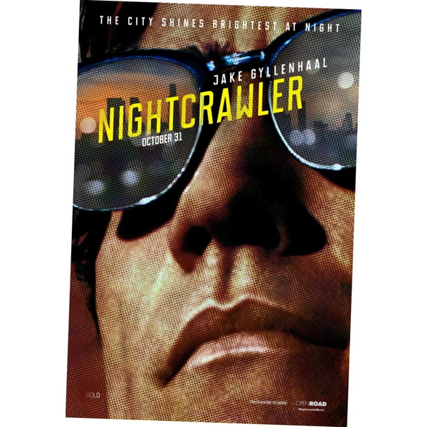 Nightcrawler Movie poster 12x16 Print on Metal Sign 12in x 16in Square ...