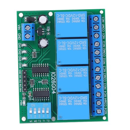 Relays Board, Easy Switching DC 12V Relay Module For Motor | Walmart Canada