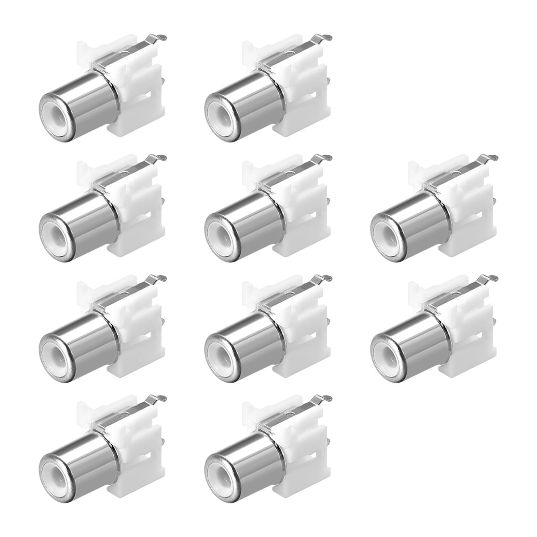 Salida concéntrica AV 1 RCA Jack hembra 2 Pin Conector Enchufe Montaje ...