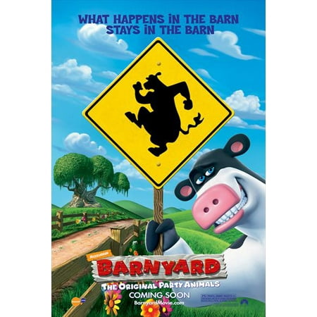Barnyard - movie POSTER (Style E) (11" x 17") (2006) - Walmart.com