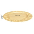 100 Pcs Gold Charger Plates Set, Round Charger Plates, Reusable Serving ...