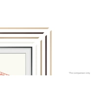 Samsung (2021) 43" The Frame Customizable Bezel - Modern Teak - Walmart.com