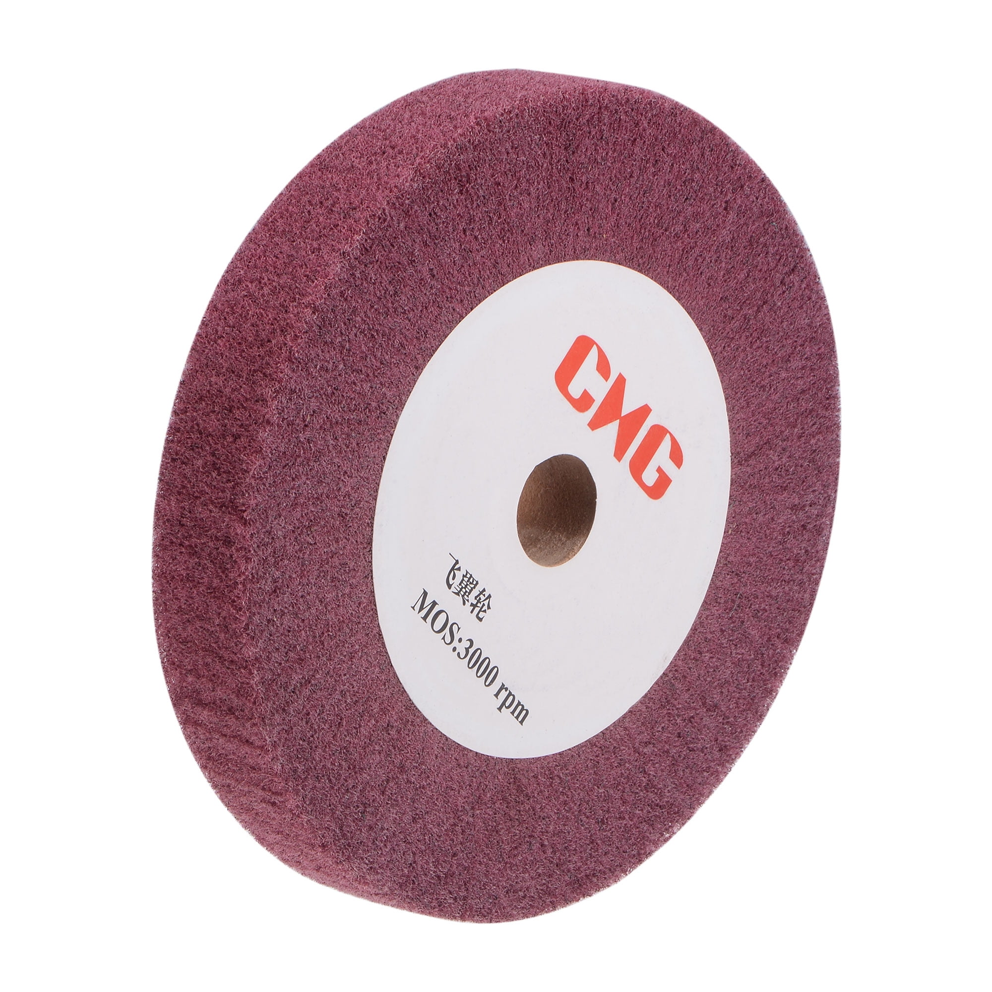 Uxcell 150mm x 25mm 320 Grit Non-Woven Nylon Wire Drawing Polishing ...