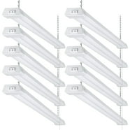 Hyper Tough 4 ft 5000 Lumen LED Shop Light, White, 2-Pack - Walmart.com