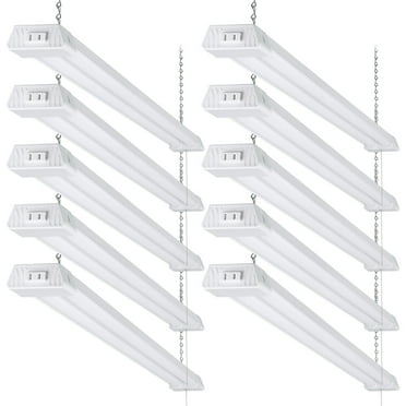 "Koda Bright 46"" LED Linkable Indoor Workshop Light with Motion Sensor ...