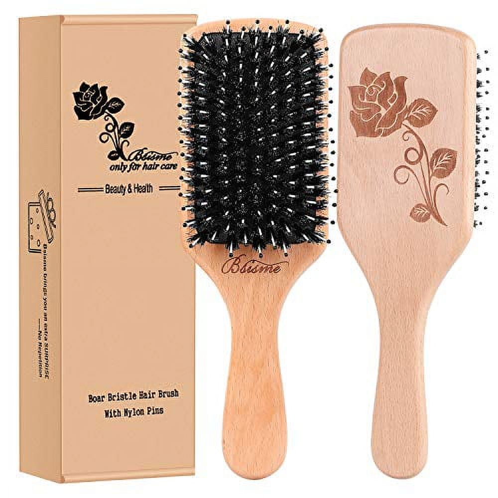 Click here for Bsisme Hair Brush Boar Bristle Hair Brushes For Wo... prices