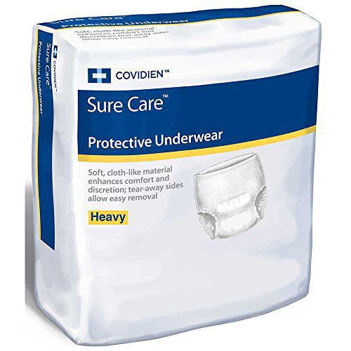 Surecare Disposable Protective Underwear Large 8209; Case of 72 ''Large ...