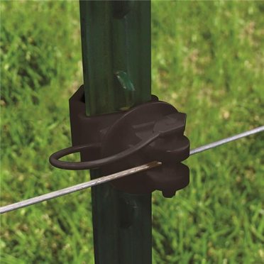 Field Guardian T-Post Polyrope Corner Insulator, Black - Walmart.com