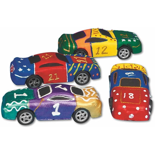 Foam Race Car, Pack of 24 - Walmart.com