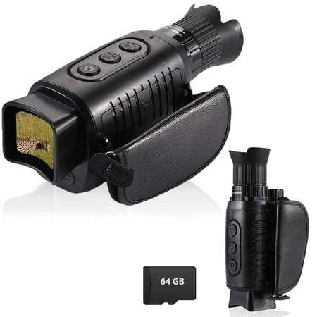 Cadialan Digital Night Vision Monocular Handheld Portable Hd Infrared ...