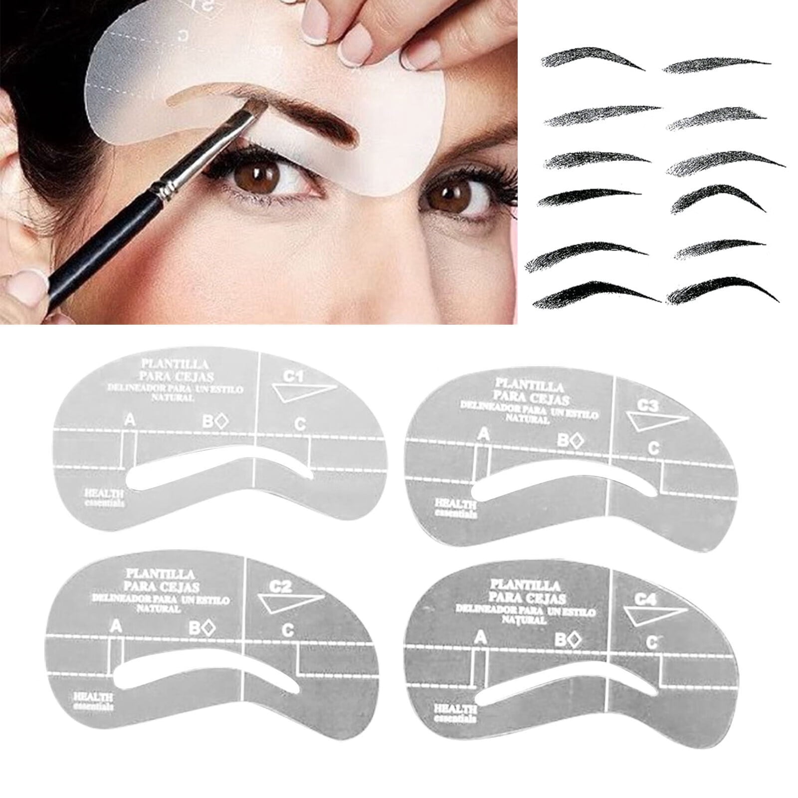 Eyebrow Shapes Drawing
