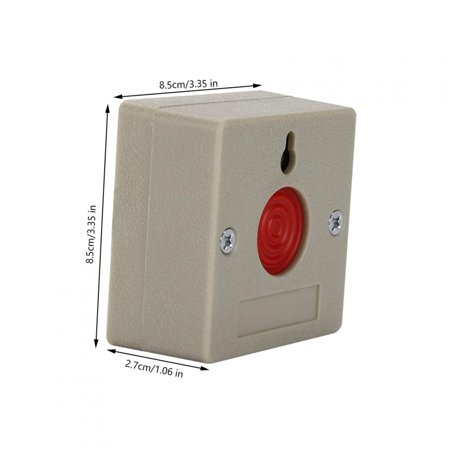Ymiko DC 24V Wired Safe Security Plastic Family Office Mini Emergency ...