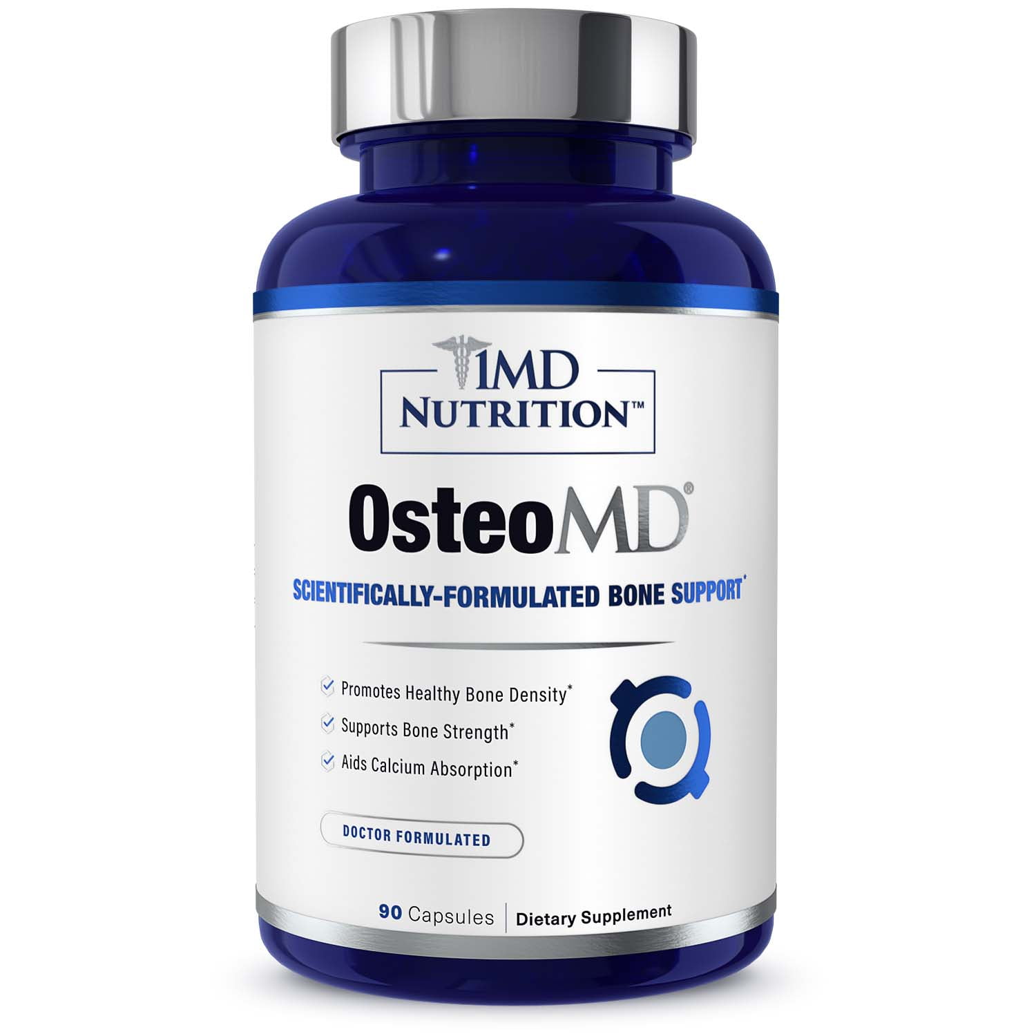 1MD Nutrition OsteoMD for Comprehensive Bone Support | with Calcium ...
