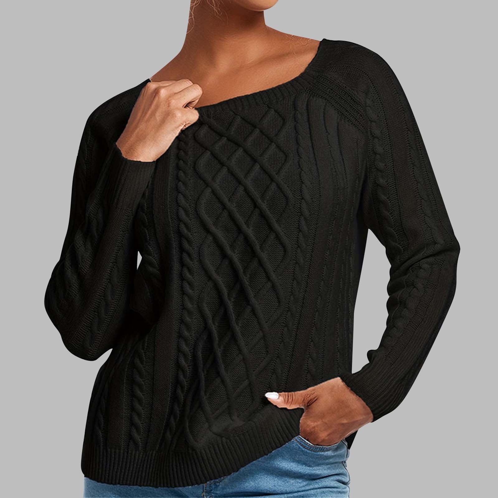 Click here for Egnmcr Round-Neck Sweater For Women  Sweater For W... prices