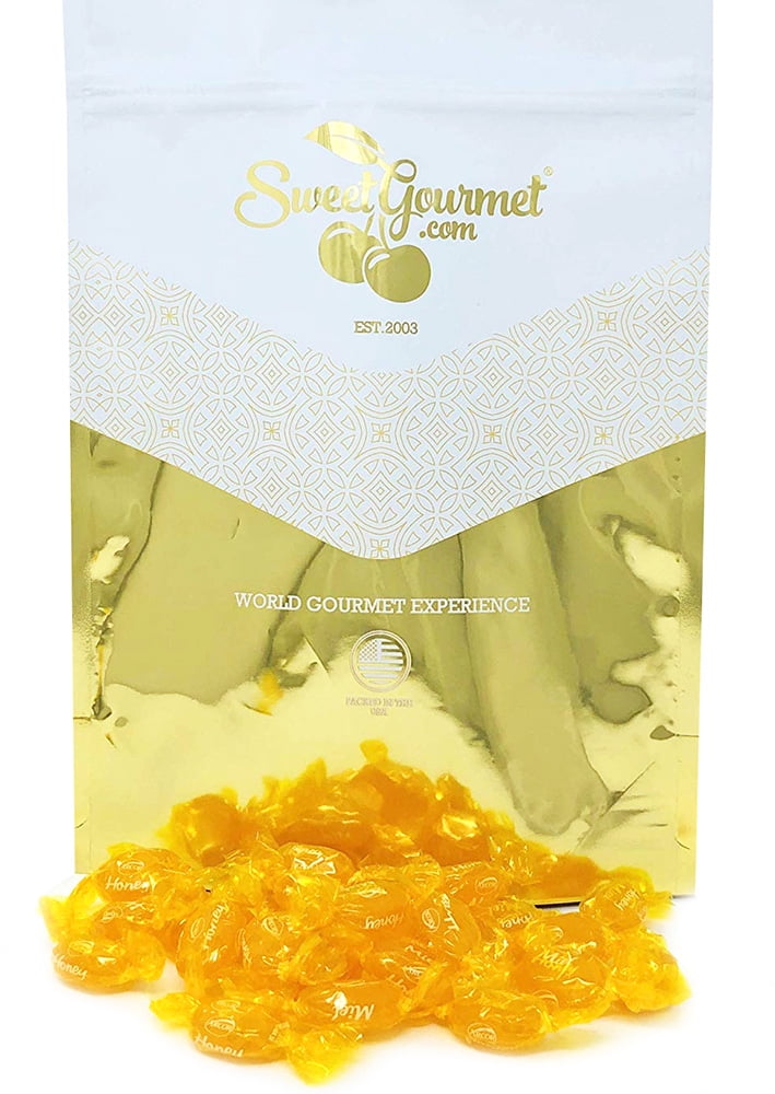 SweetGourmet Honey Filled Hard Candy | Premium Bulk Candies | Soft ...
