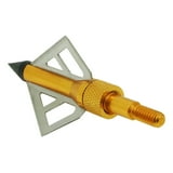 Safari Choice Crossbow Thunderhead Broadheads 100g, 3pc pack (Gold ...