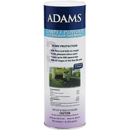 Adams Carpet Powder with Linalool and Nylar - Walmart.com
