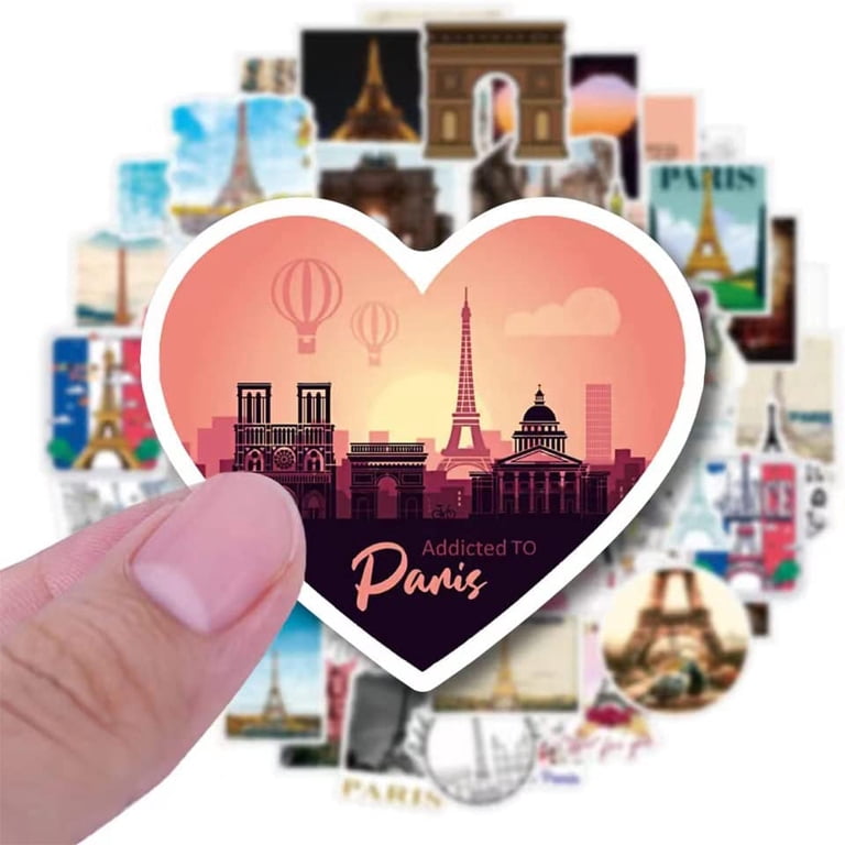 Paris Suitcase Sticker