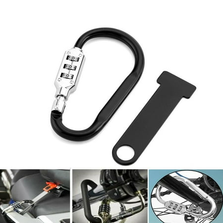 YDJKET Motorcycle Helmet Lock Buckle Scooter Anti-theft Open Face ...