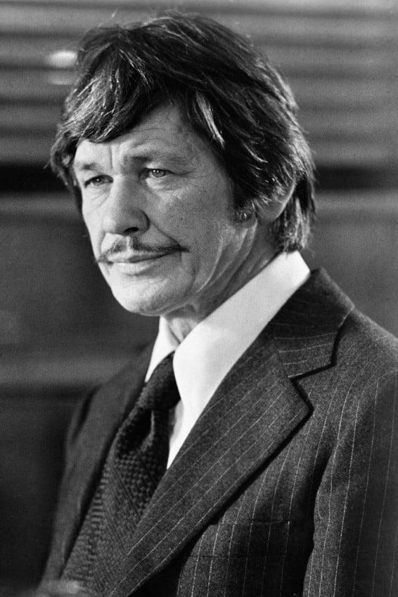 Charles Bronson in Death Wish portrait in suit and tie 24x36 Poster ...