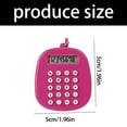 ABS Silicone Calculator Round Design With Entertainment For Work Study ...