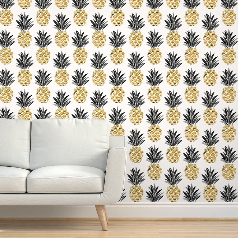 Vintage Pineapple Wallpaper Patterns