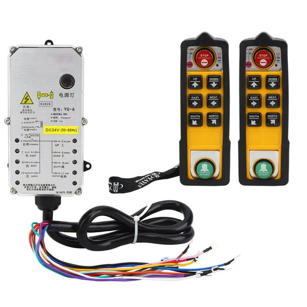 Crane Radio Wireless Remote Control,Hoist Controller Crane Accessory ...