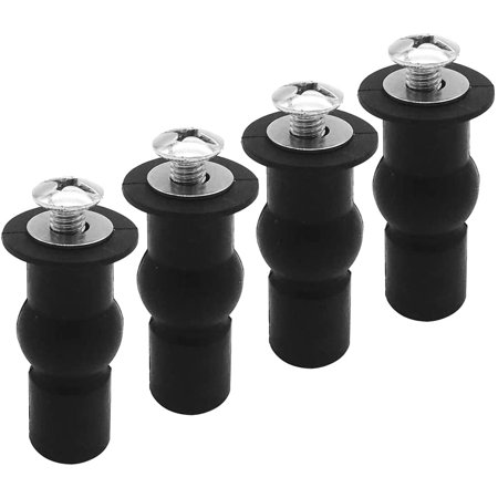 HUSERYT Toilet Seat Fixing, 4 Pcs Toilet Lid Fixing Rubber Extension ...