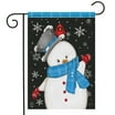 Anley Double Sided Winter Snowflake Yard Lawn Garden Flag, Let It Snow ...