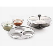 Tabakh Stainless Steel 4-Rack Idli Stand, Makes 16 Idlis - Walmart.com