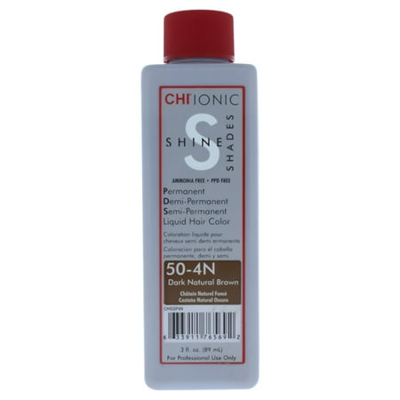 Ionic Shine Shades Liquid Hair Color - 50-4N Dark Natural Brown by CHI ...
