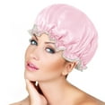 1pc Woman Shower CapWaterproof MaterialKeep Hair DryHigh Quality ...