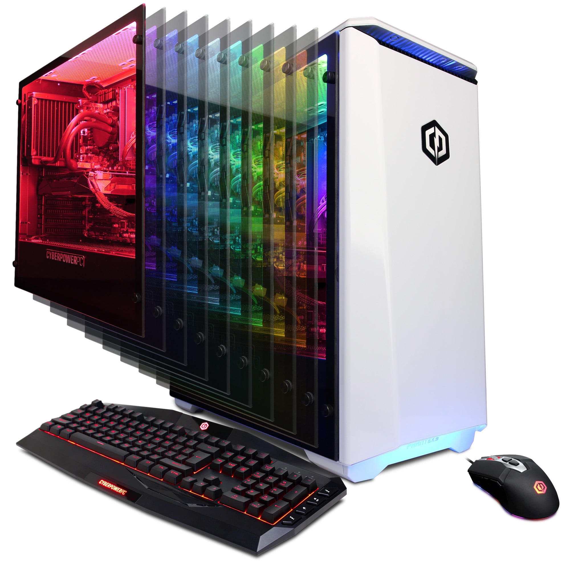 CyberpowerPC Gaming Desktop, AMD Ryzen 7 2700X, NVIDIA Geforce RTX 2080 ...