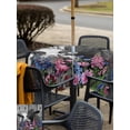 Farm Animals Square Outdoor Tablecloth with Umbrella Hole Funny Pair ...