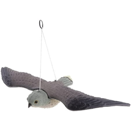 Large Flying Bird Hawk Decoy Toy, Pigeon Scarecrow Garden SCARER Guard ...