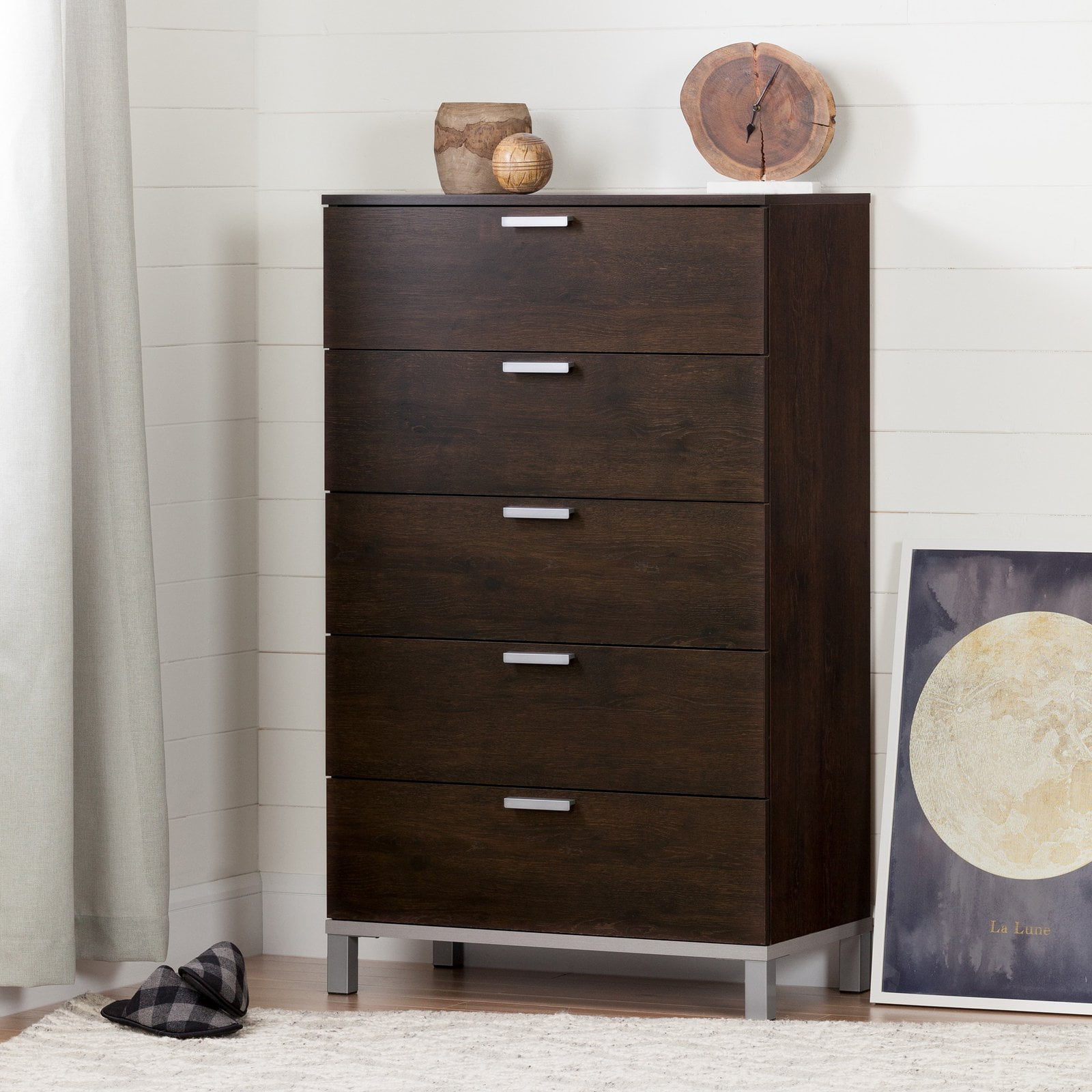 South Shore Flexible 5-Drawer Chest, Multiple Finishes - Walmart.com