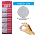5Pcs 3V Lithium Batteries CR1632 For Remote Control LED Light Toy Clock ...