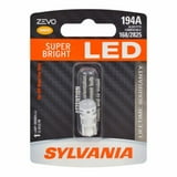 SYLVANIA ZEVO 194 T10 W5W Amber LED Bulb - Walmart.com
