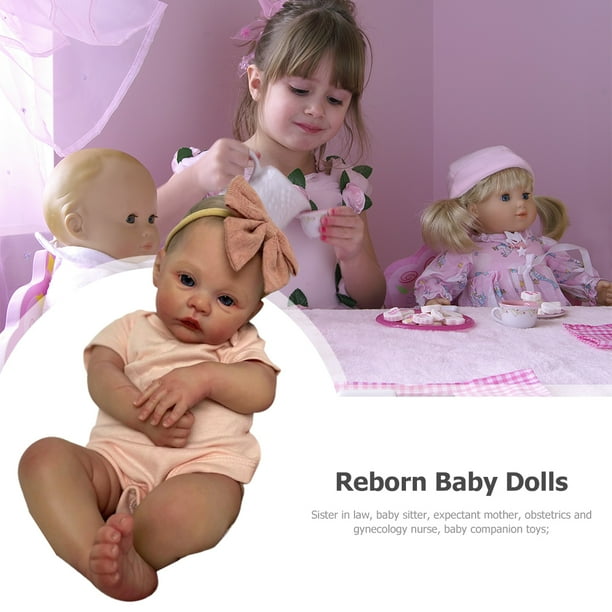 Muñecas Reborn de 18 pulgadas, kit de muñecas Reborn coleccionables ...